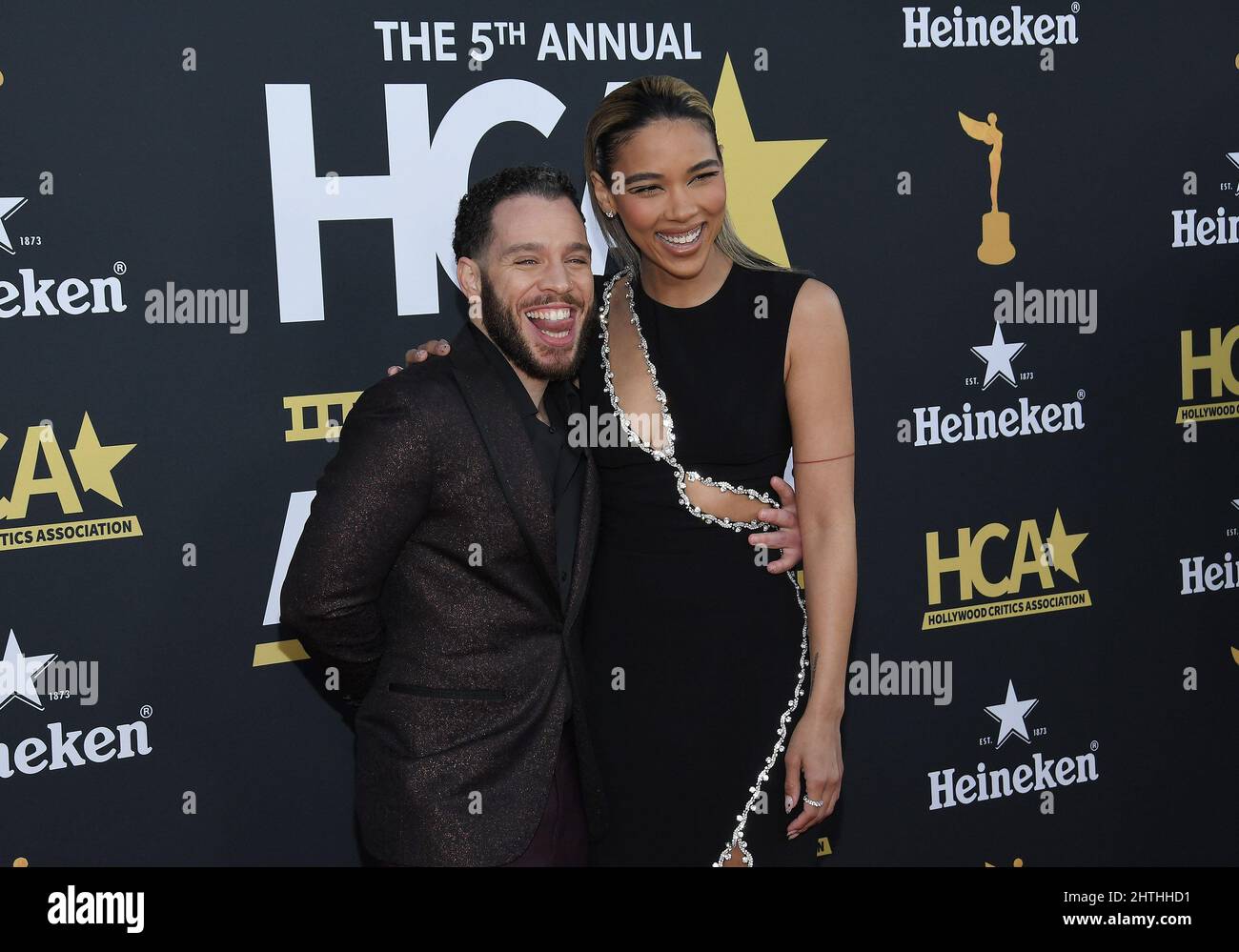 Los Angeles, USA. 28th Feb, 2022. (L-R) Robin de Jesús and Alexandra ...