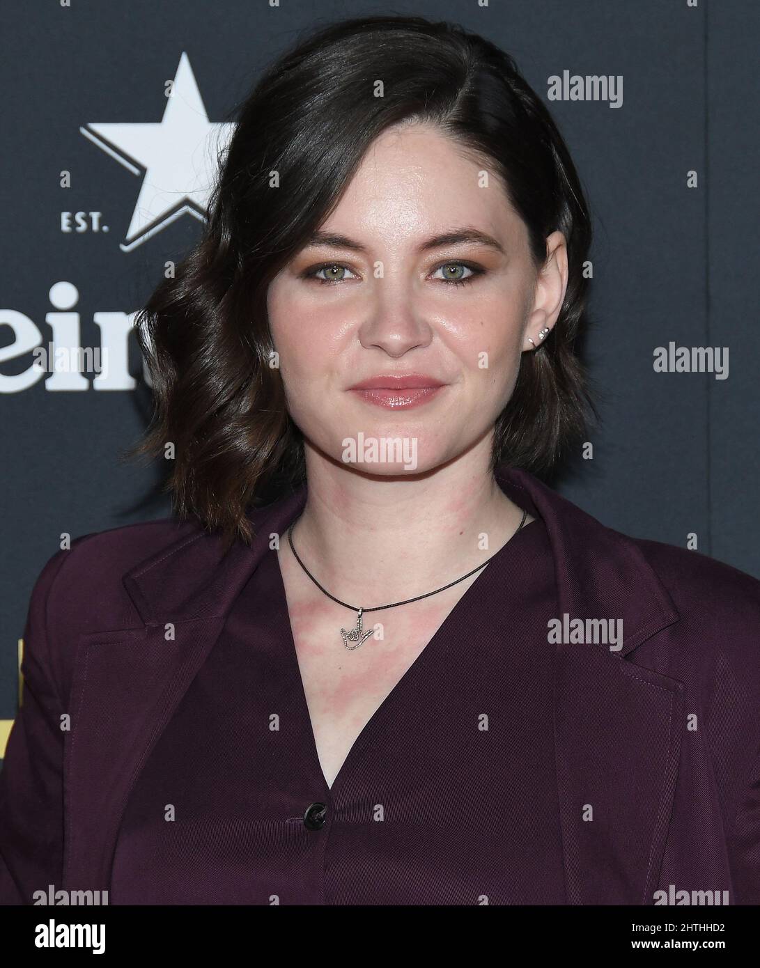 Los Angeles, USA. 28th Feb, 2022. Sandra Mae Frank arrives at the 5th ...