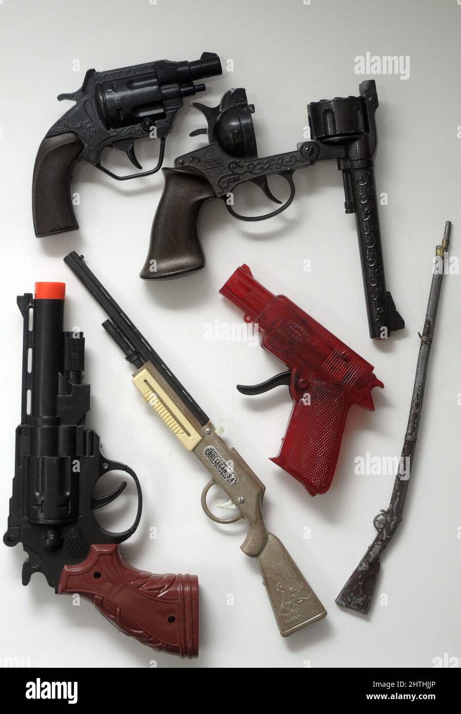 toy guns vintage Stock Photo - Alamy