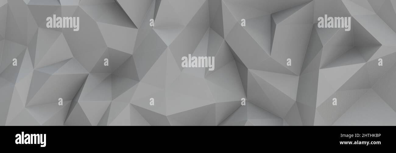 Illustration of a background with 3D triangles Stock Photo - Alamy