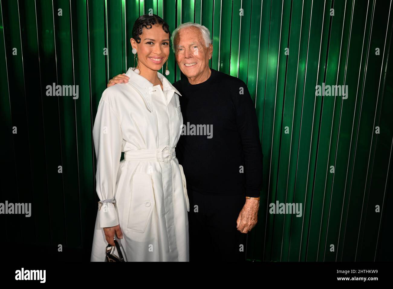 Gugu Mbatha-Raw , Giorgio Armani Milan Fashion Week - Women F/W 22-23 ...