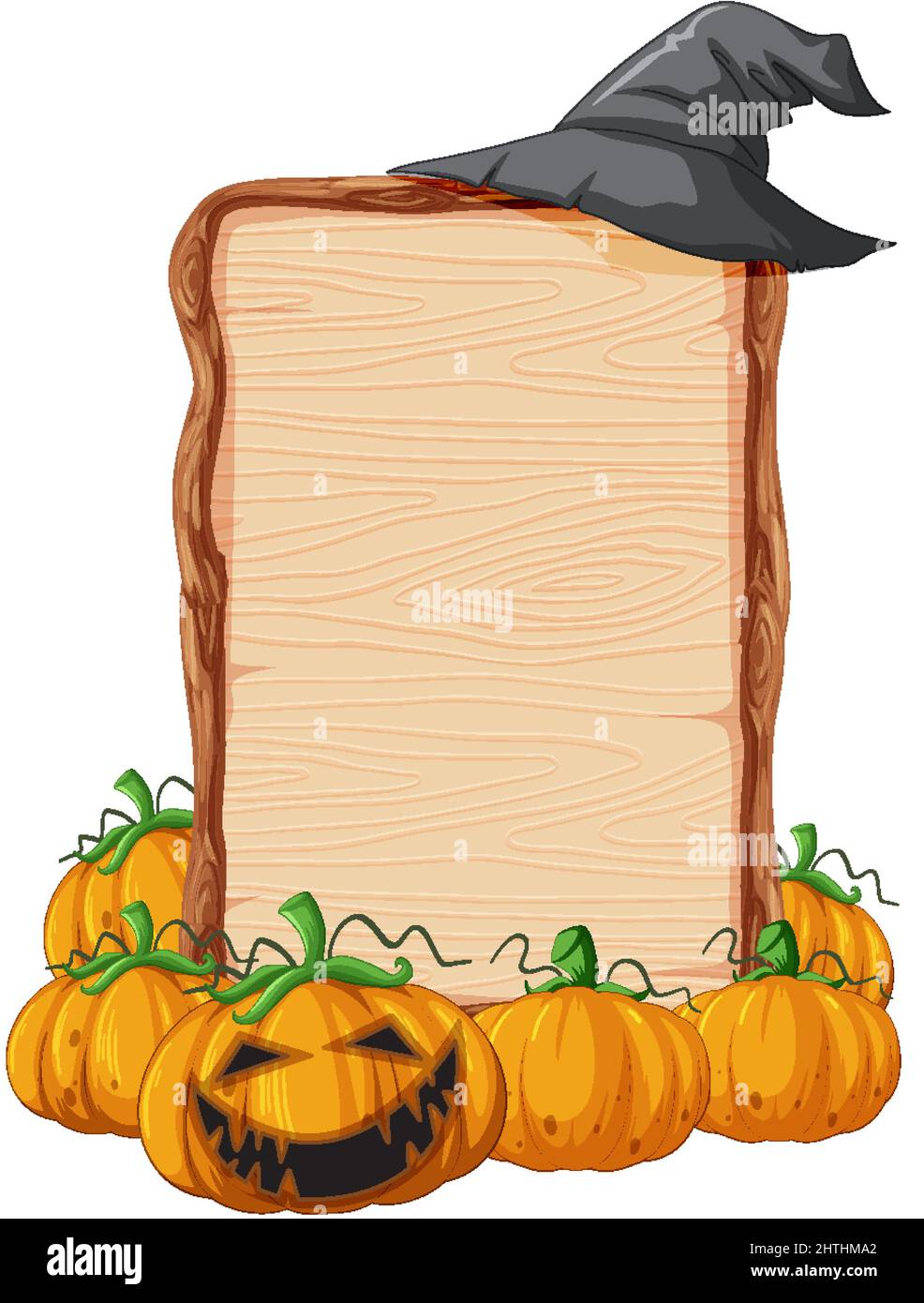 Witch border clipart hi-res stock photography and images - Alamy