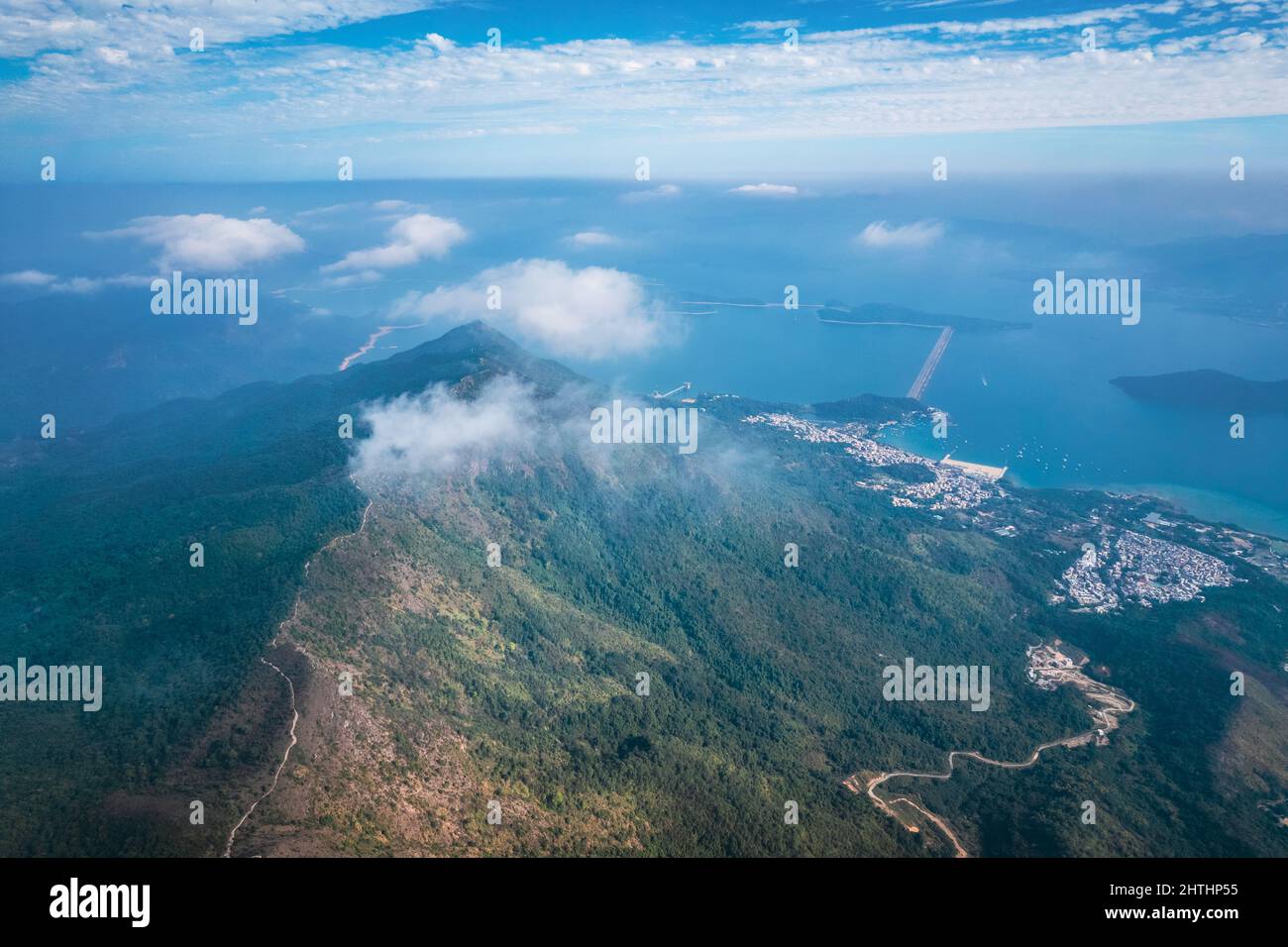 epic aerial view of Pat Sin Leng, the Mountain and country park ...