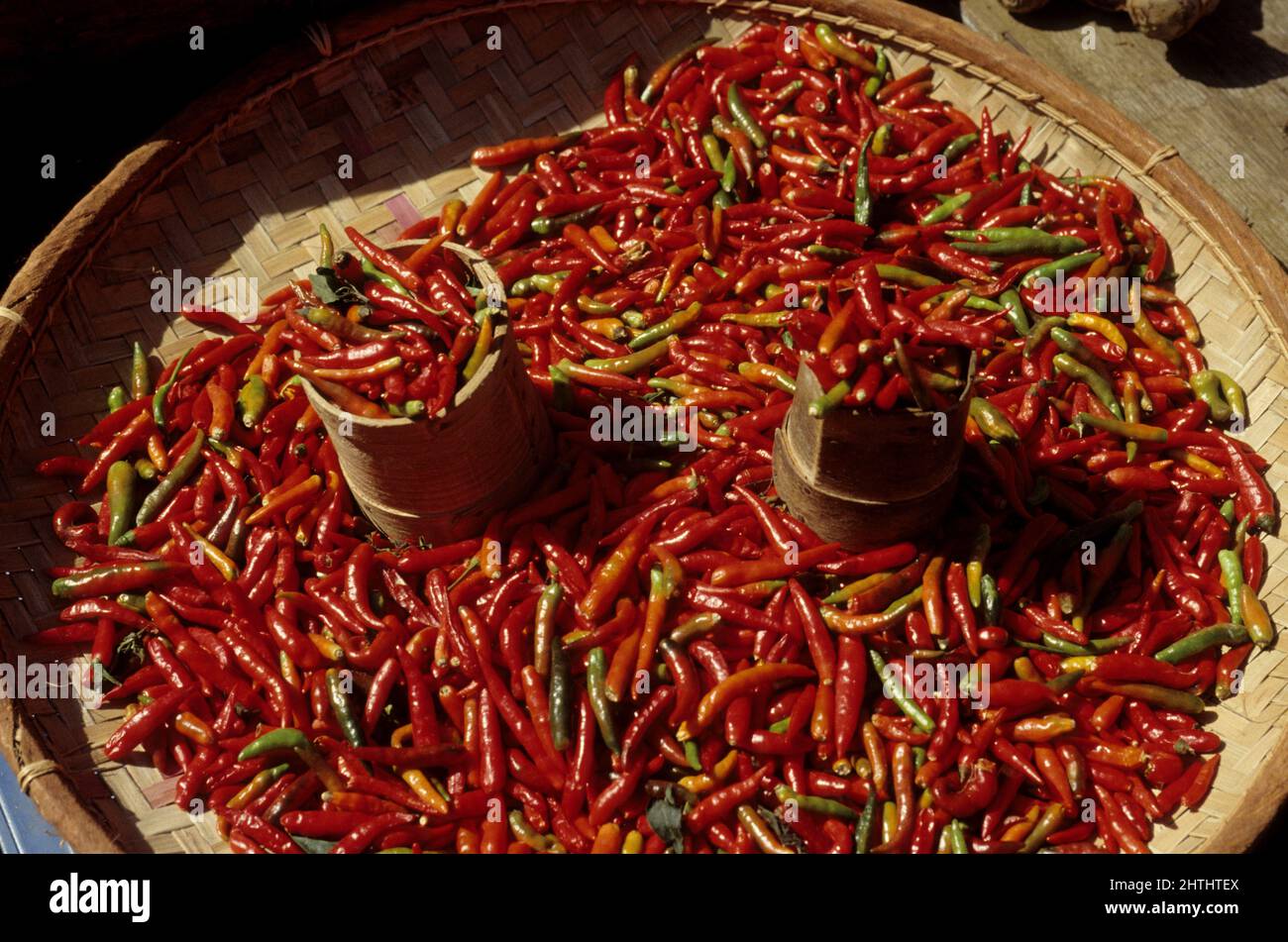 indian ocean red pepper mauritius island Stock Photo - Alamy