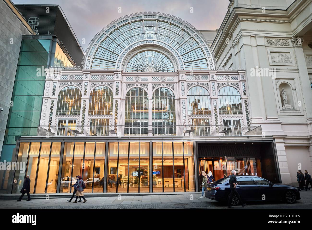 Ground floor café at the Royal Opera House, Covent Garden, Westminster ...