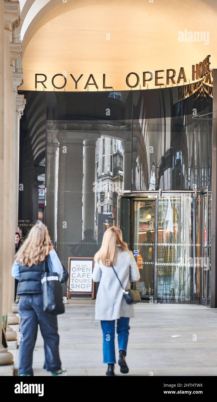 Royal Opera House Arcade leading to the Royal Opera House, Covent ...