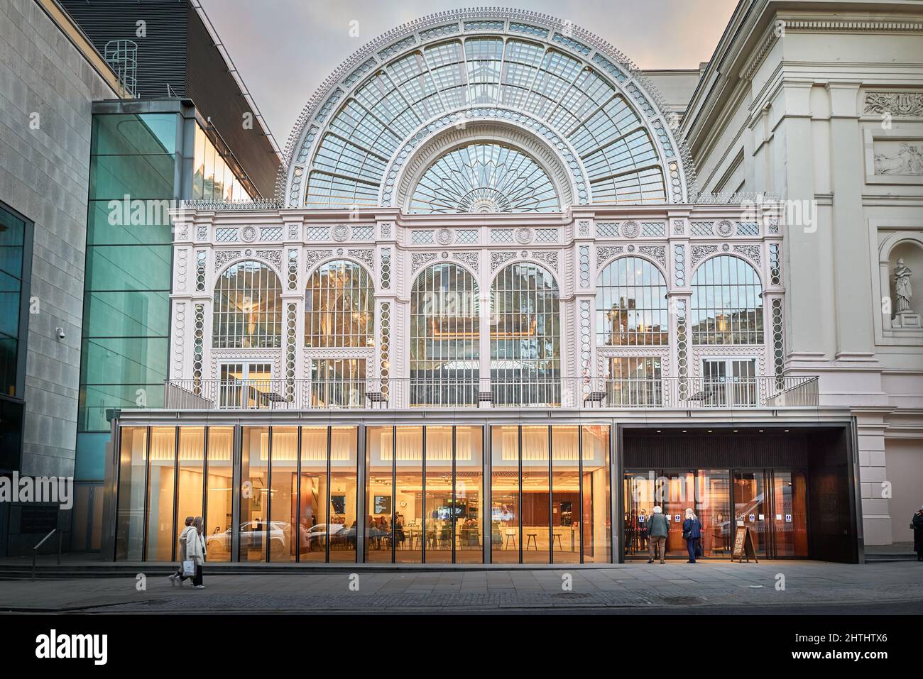 Ground floor café at the Royal Opera House, Covent Garden, Westminster ...