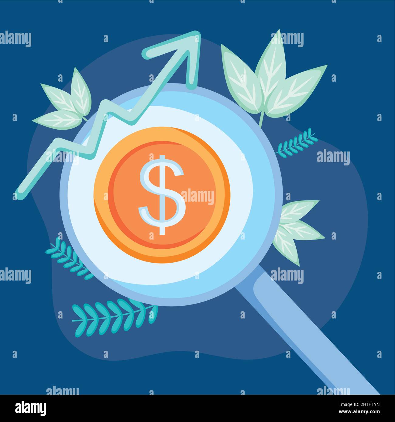 colorful money illustration Stock Vector Image & Art - Alamy