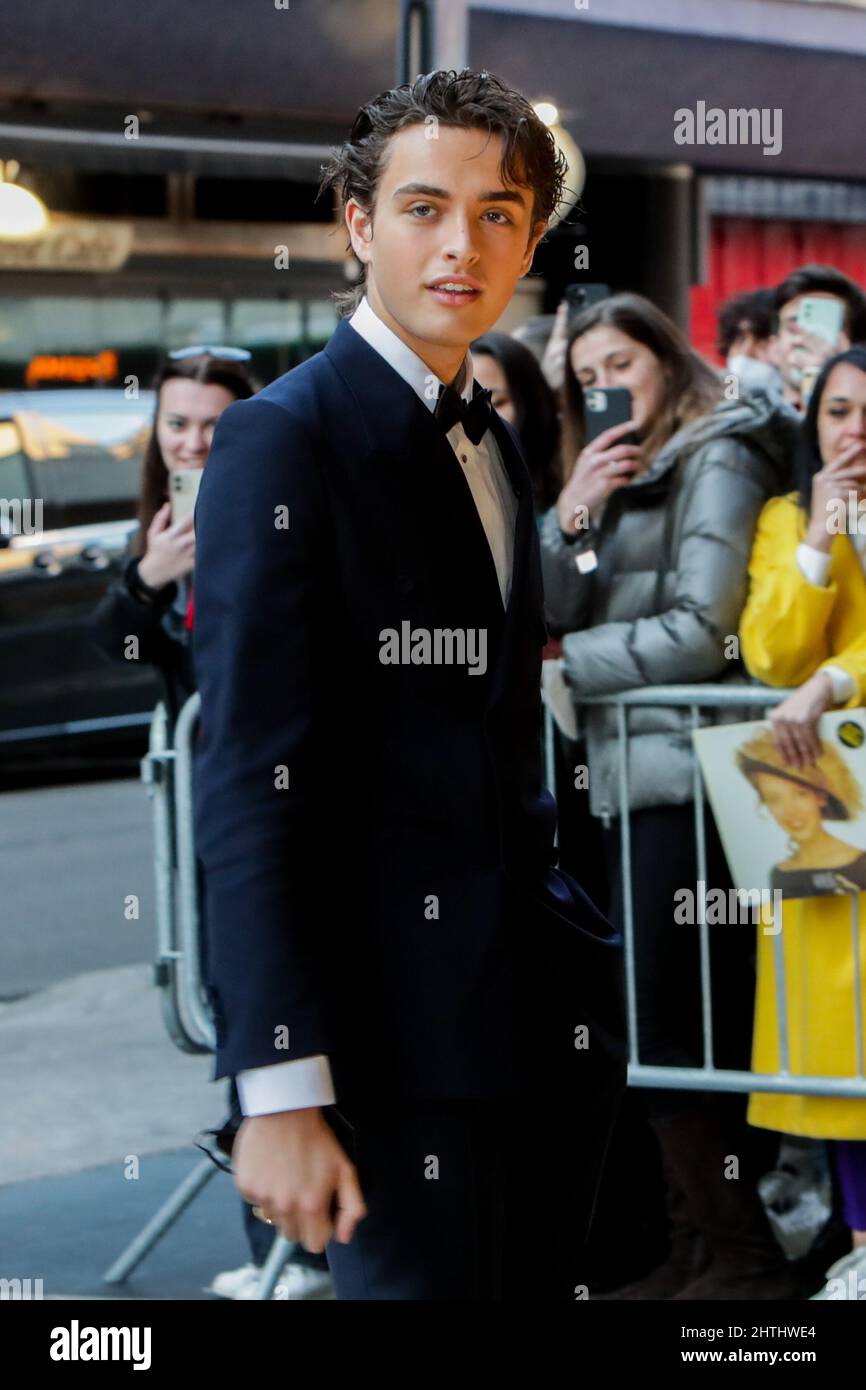 Ryan Prevedel arriving at Bulgari BZero1 Aurora Awards during the Milan ...