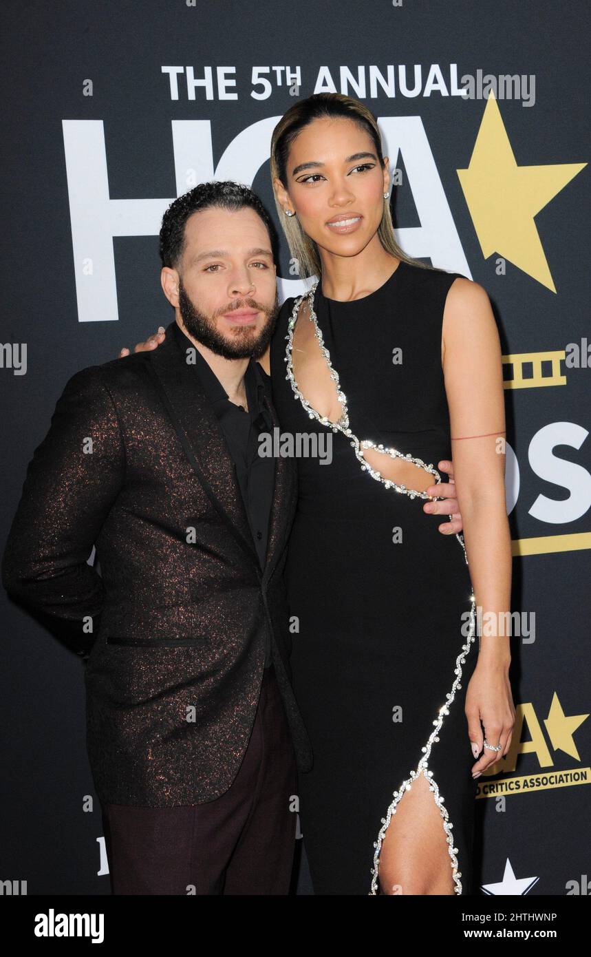 Los Angeles, CA. 28th Feb, 2022. Robin de Jesús, Alexandra Shipp at ...