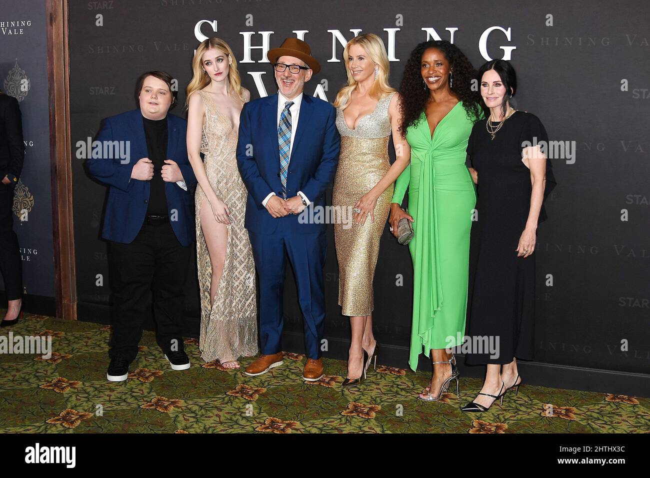 Los Angeles, USA. 28th Feb, 2022. Dylan Gage, Gus Birney, Jeff Astrof ...