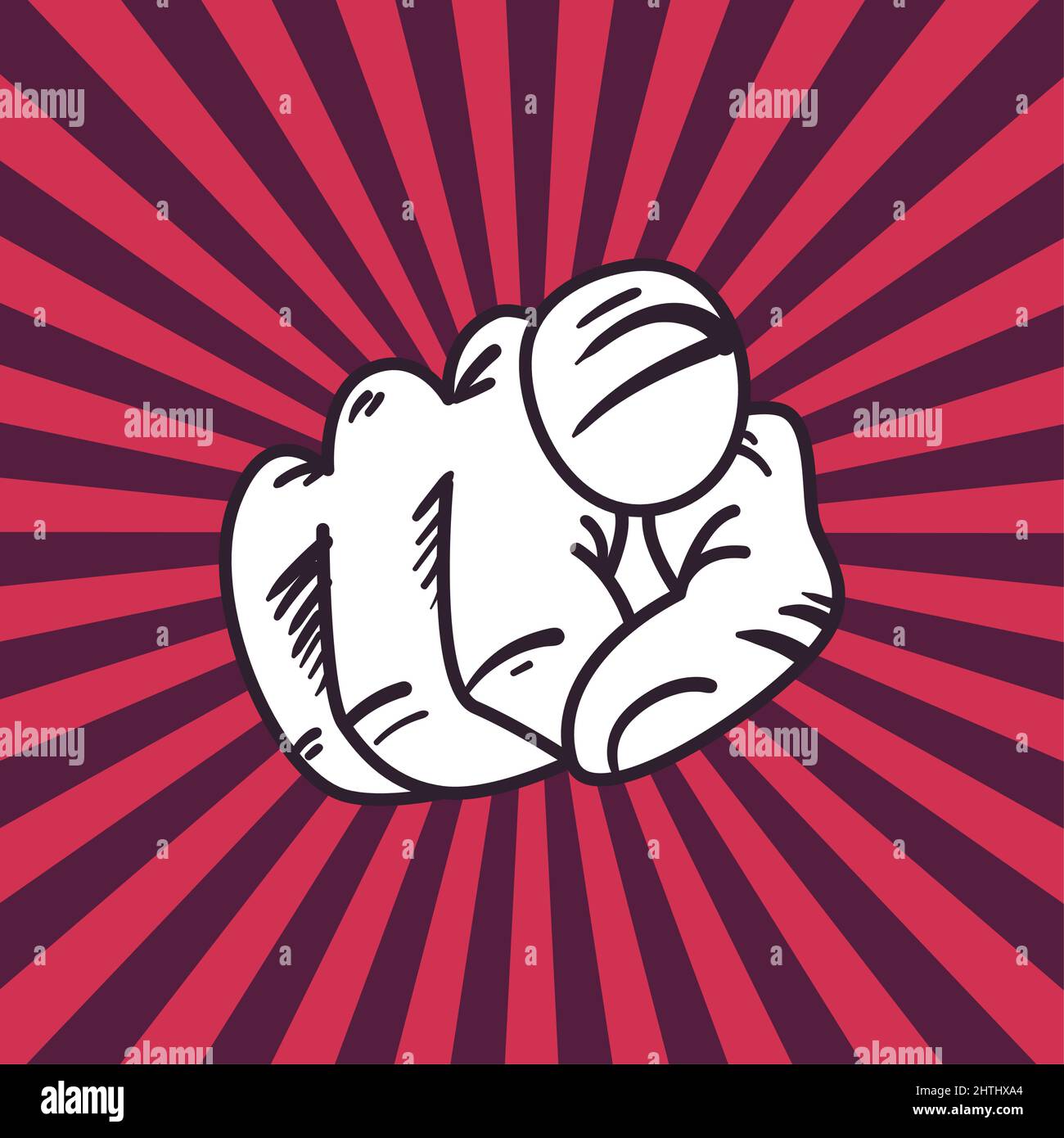 finger pointing illustration Stock Vector Image & Art - Alamy