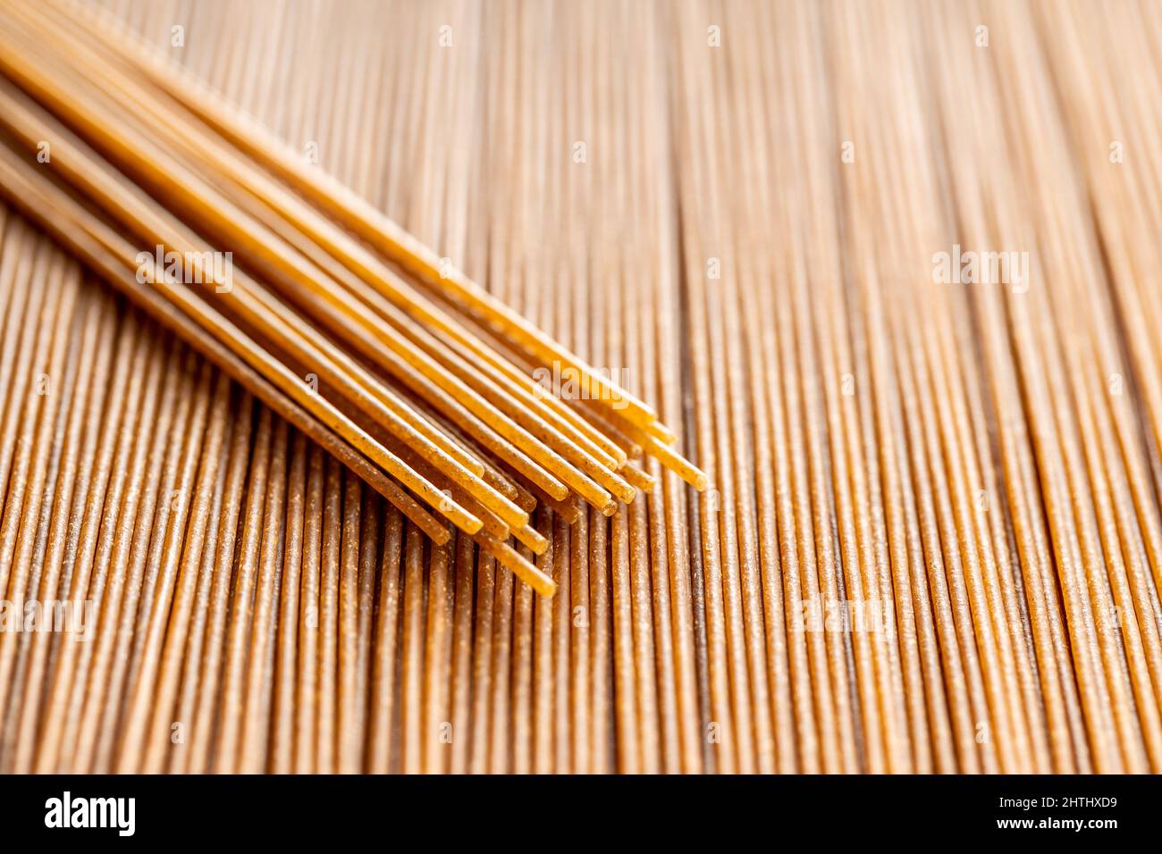 Whole wheat pasta spaghetti traditional hi-res stock photography and ...