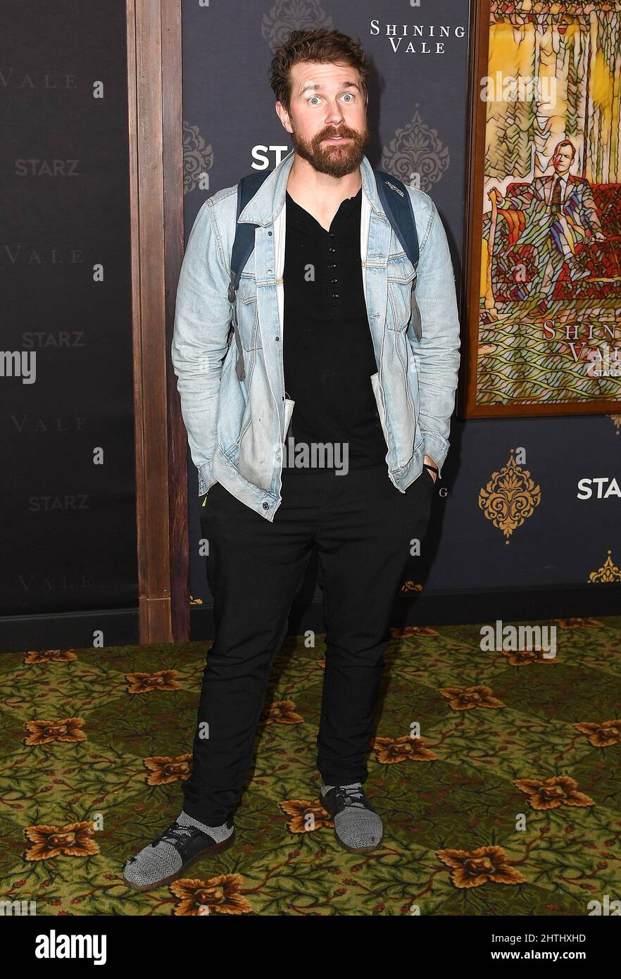 Josh Kelly at the Los Angeles Premiere of STARZ "Shining Vale" on ...