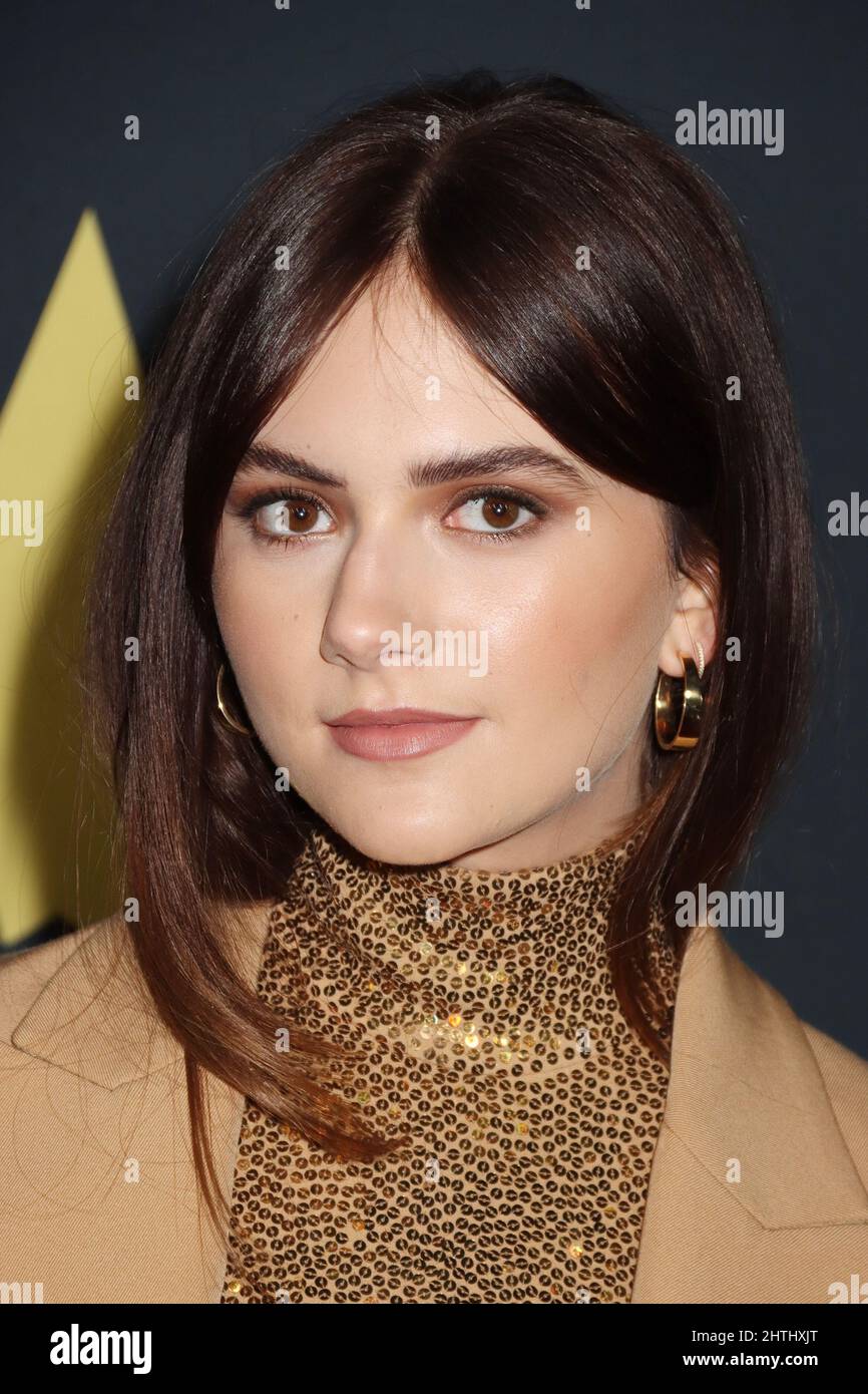 Emilia Jones 02/28/2022 The 5th Annual Hollywood Critics Association ...