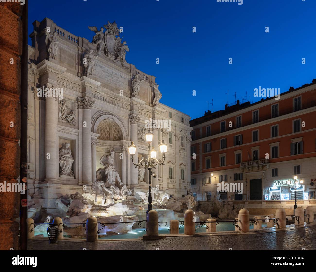 Colosseum to the trevi fountain hi-res stock photography and images - Alamy