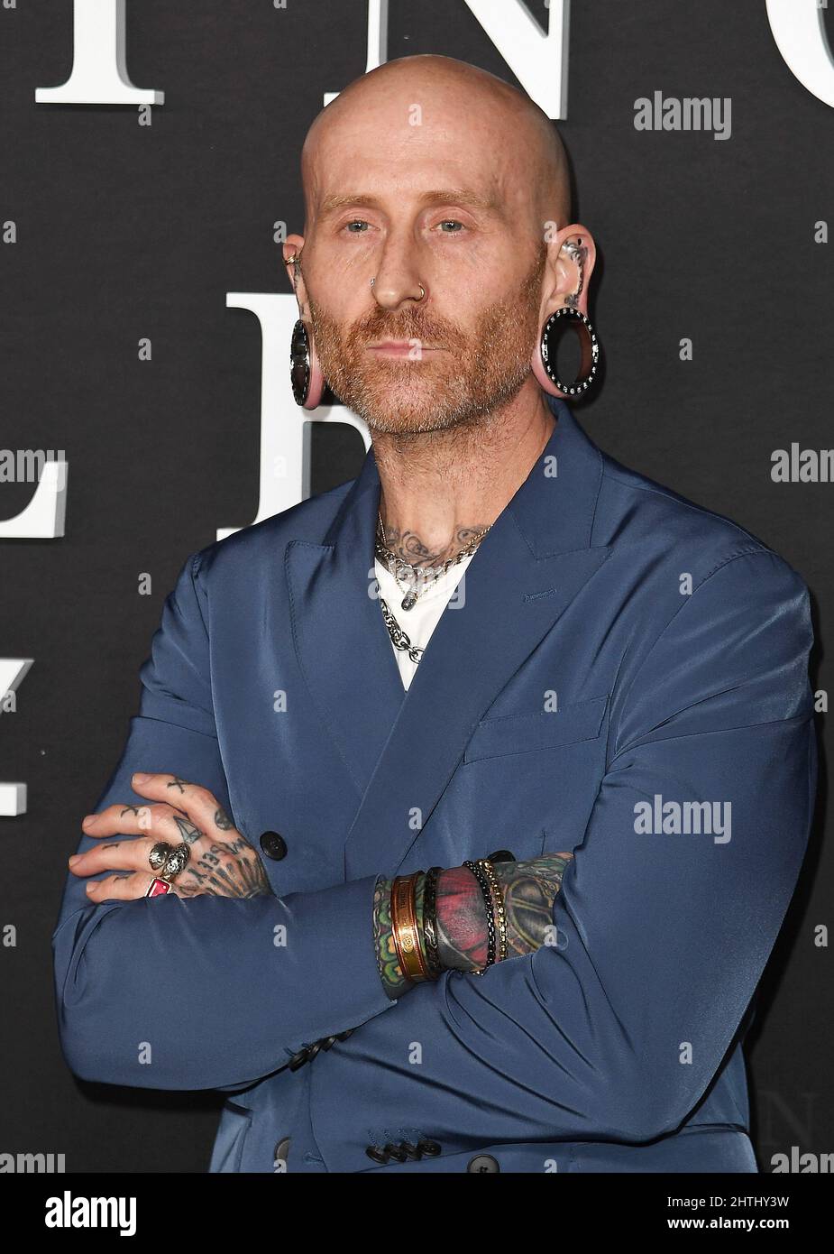 Brian Keith Thompson at the Los Angeles Premiere of STARZ "Shining Vale ...