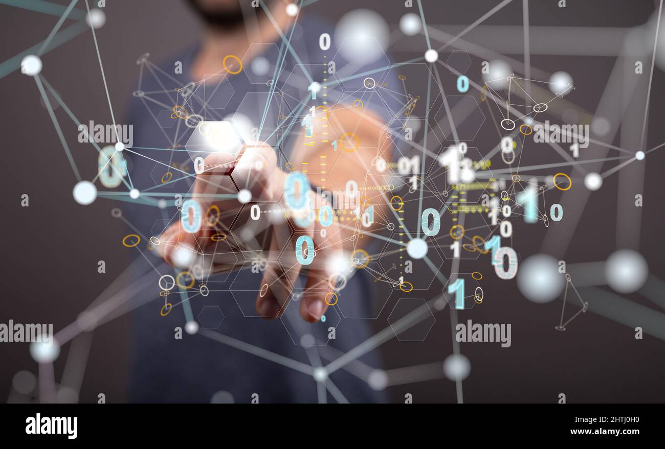 Network structure HR - Human resources management and recruitment Stock ...