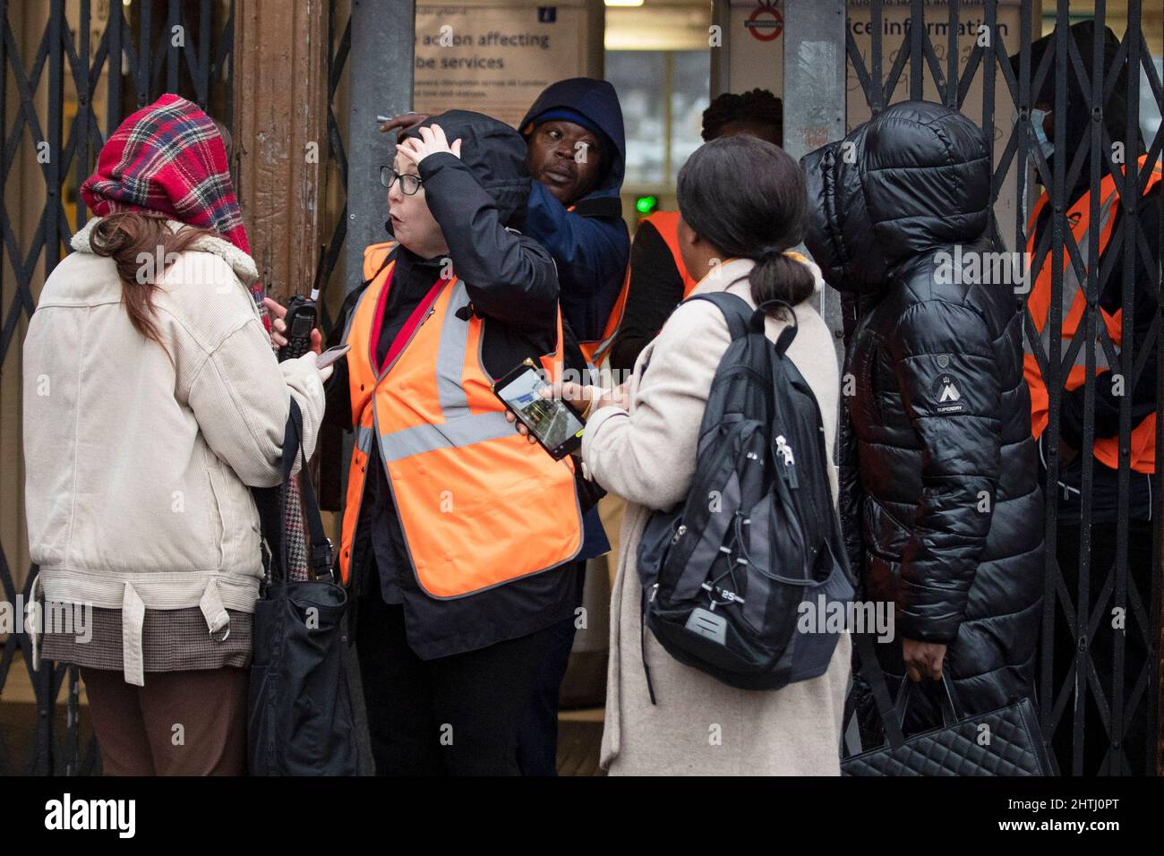 Tfl staff angry hi-res stock photography and images - Alamy