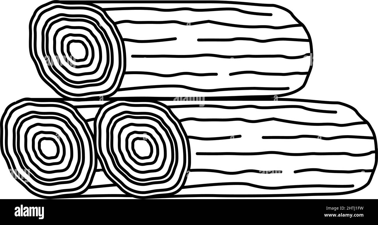 Log icon Stock Vector Images - Alamy