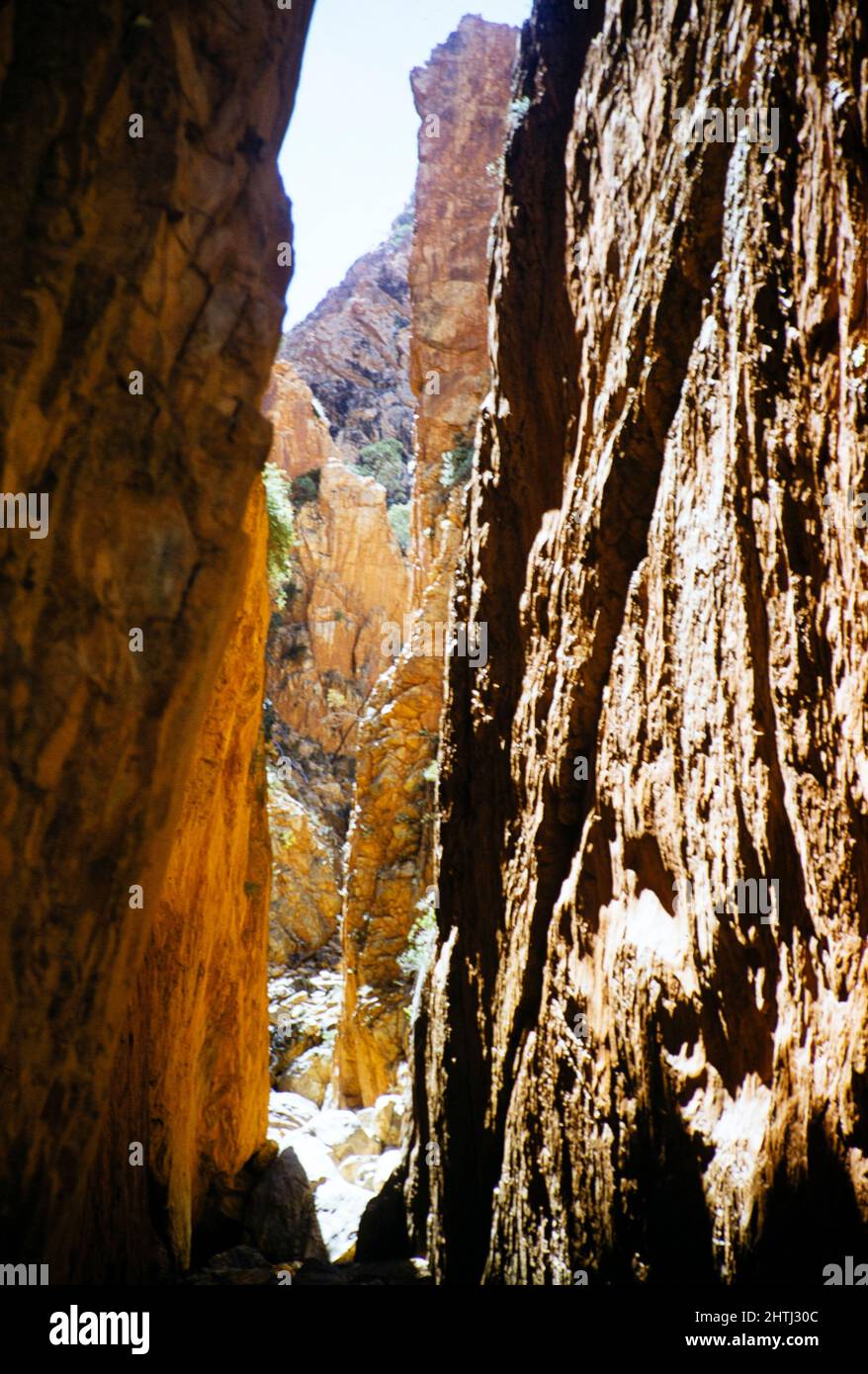 Standley Chasm gorge, West MacDonnell Ranges, Northern Territory ...