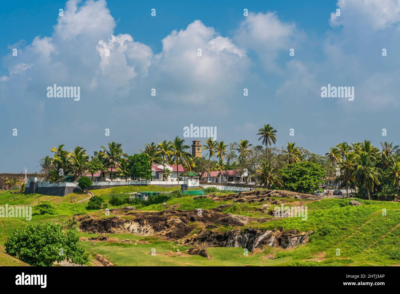 GALLE, SRI LANKA - DECEMBER 24.2021: View of the old colonial fort in ...