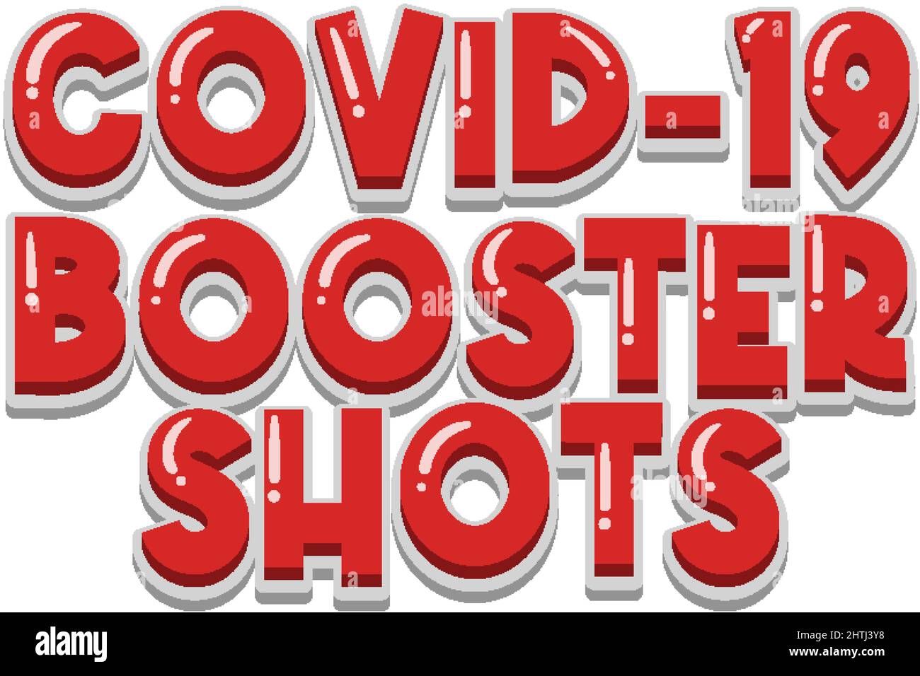 Booster shorts covid 19 vaccine logo illustration Stock Vector Image ...