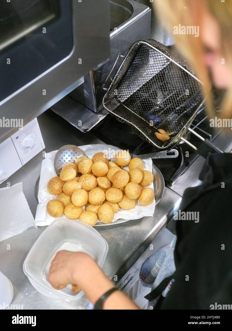 Steam fritters hi-res stock photography and images - Alamy