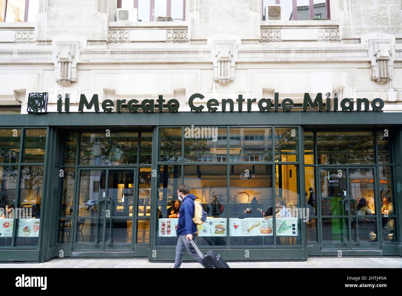 Mercato Centrale, central market, located in the Central Train Station ...