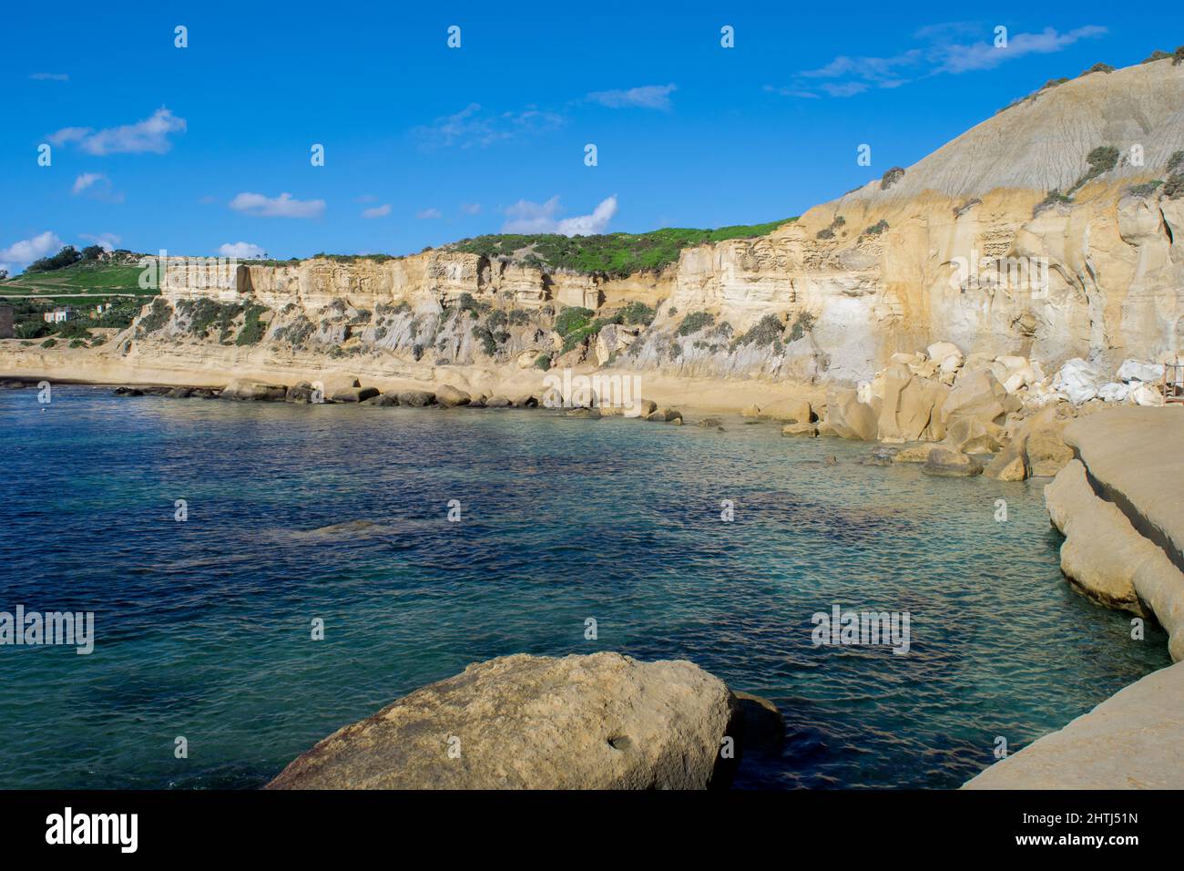 Clay slope malta hi-res stock photography and images - Alamy