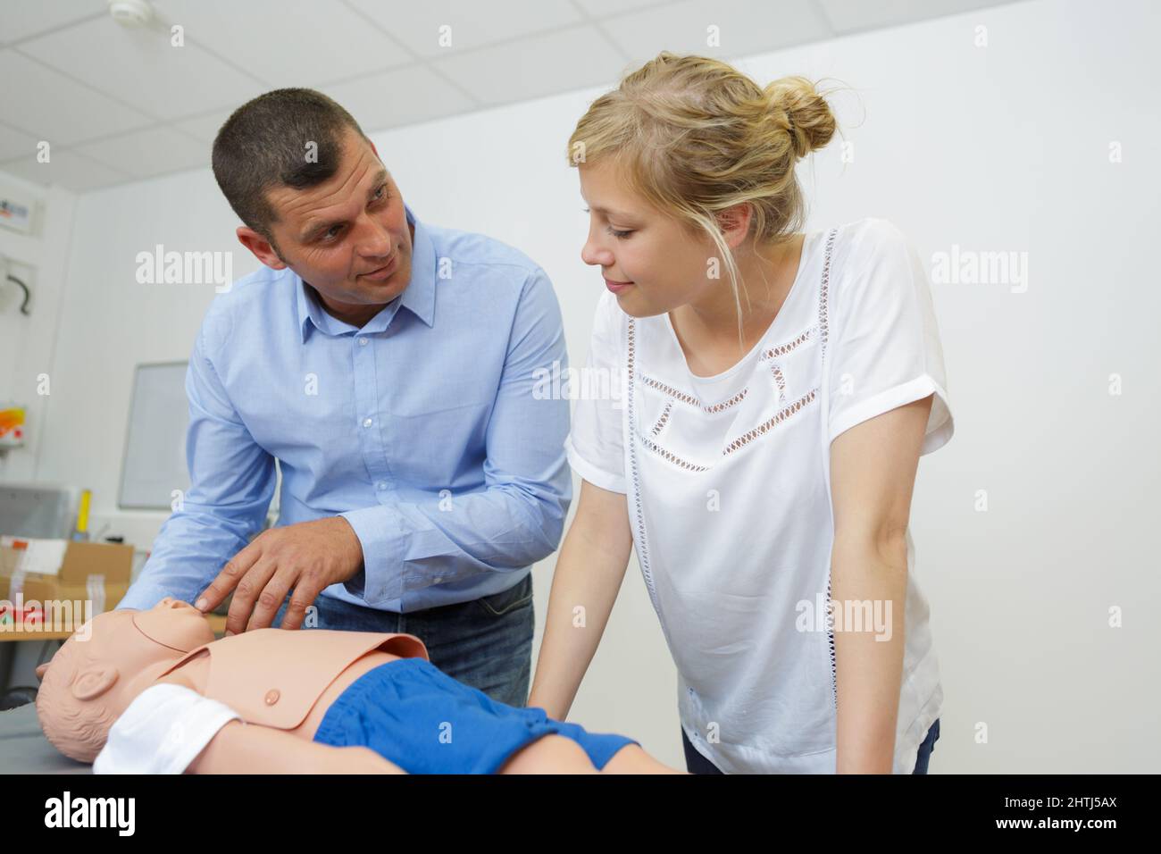 Cpr training aids hi-res stock photography and images - Alamy