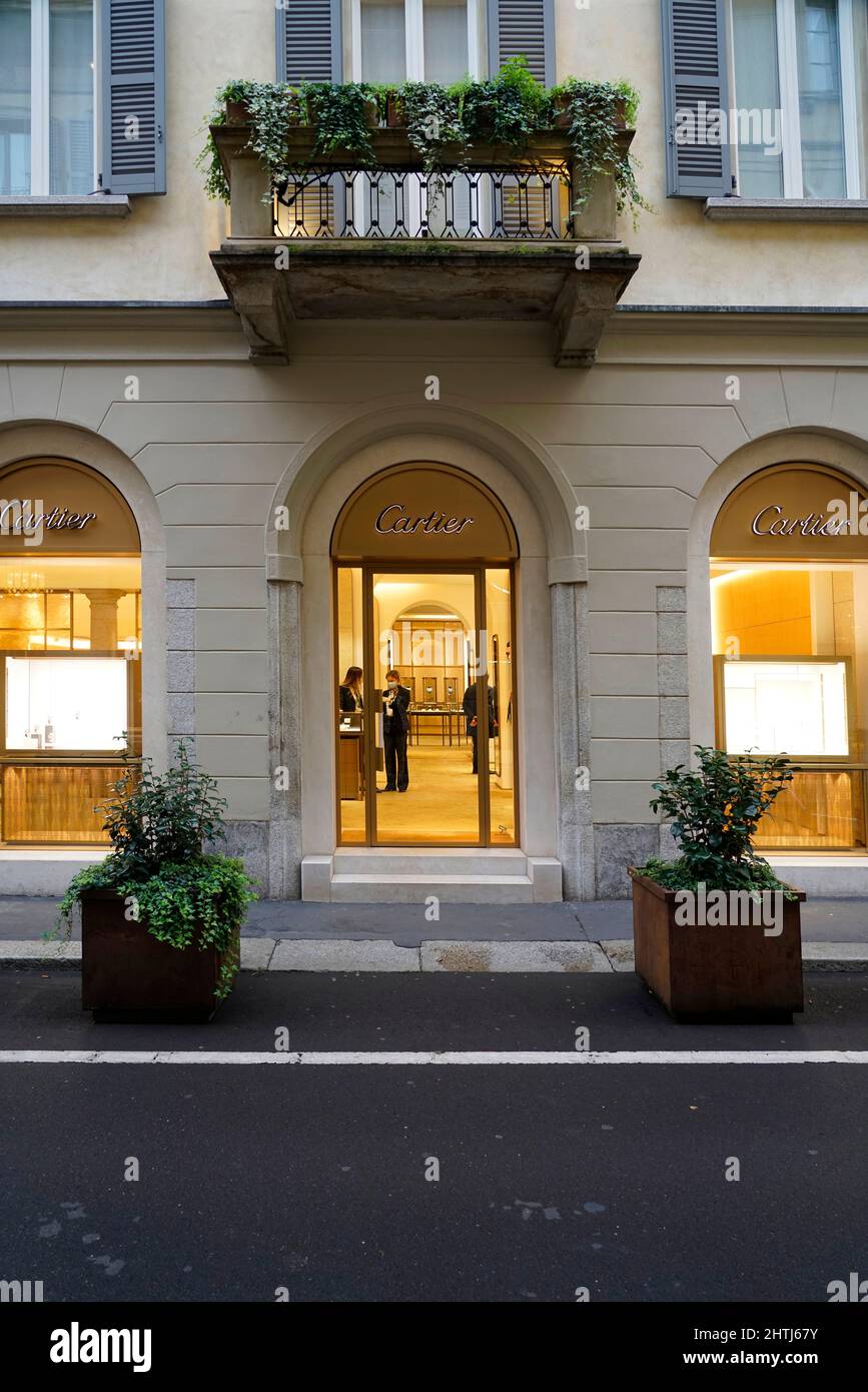 Cartier milan hi-res stock photography and images - Alamy