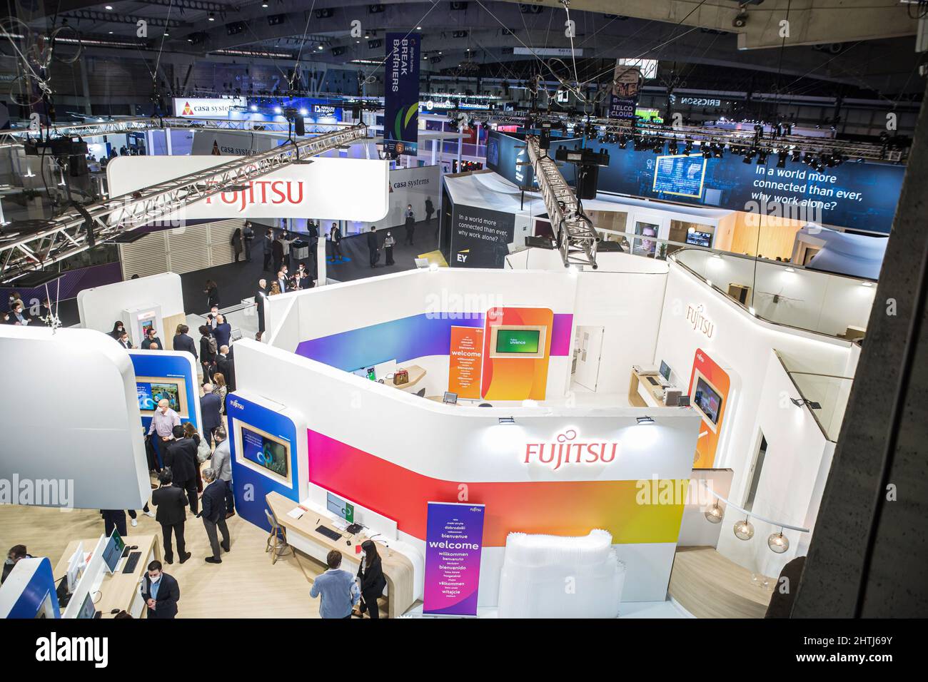 Fujitsu booth hi-res stock photography and images - Alamy