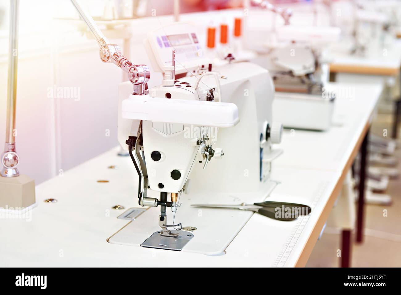 Garment production workshop hi-res stock photography and images - Alamy