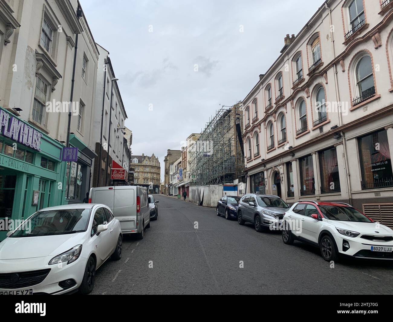Bridge Street Northampton town centre England Stock Photo - Alamy