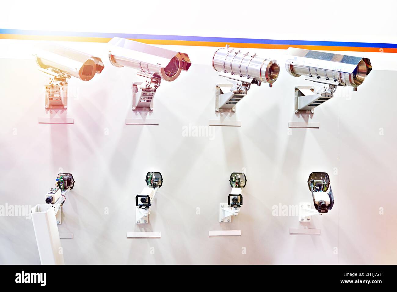 CCTV Cameras with thermo housing Stock Photo - Alamy