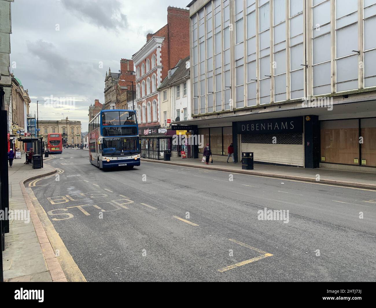 Debenhams Northampton town centre England Stock Photo - Alamy