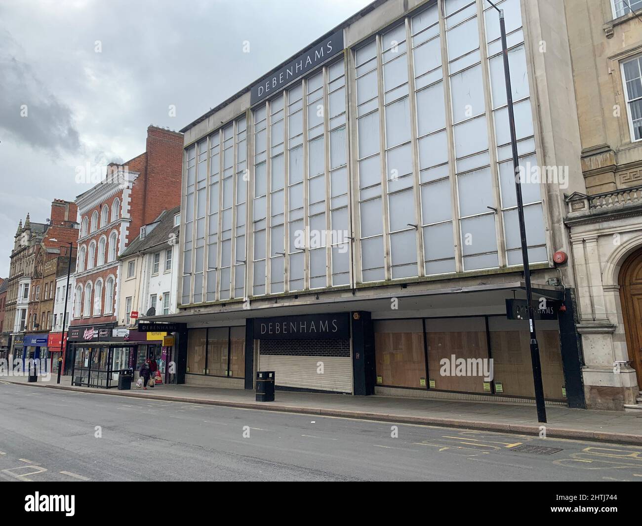 Debenhams Northampton town centre England Stock Photo - Alamy