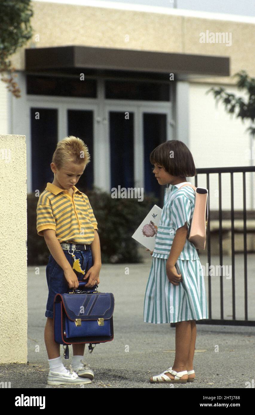 France ecole primaire Stock Photo - Alamy
