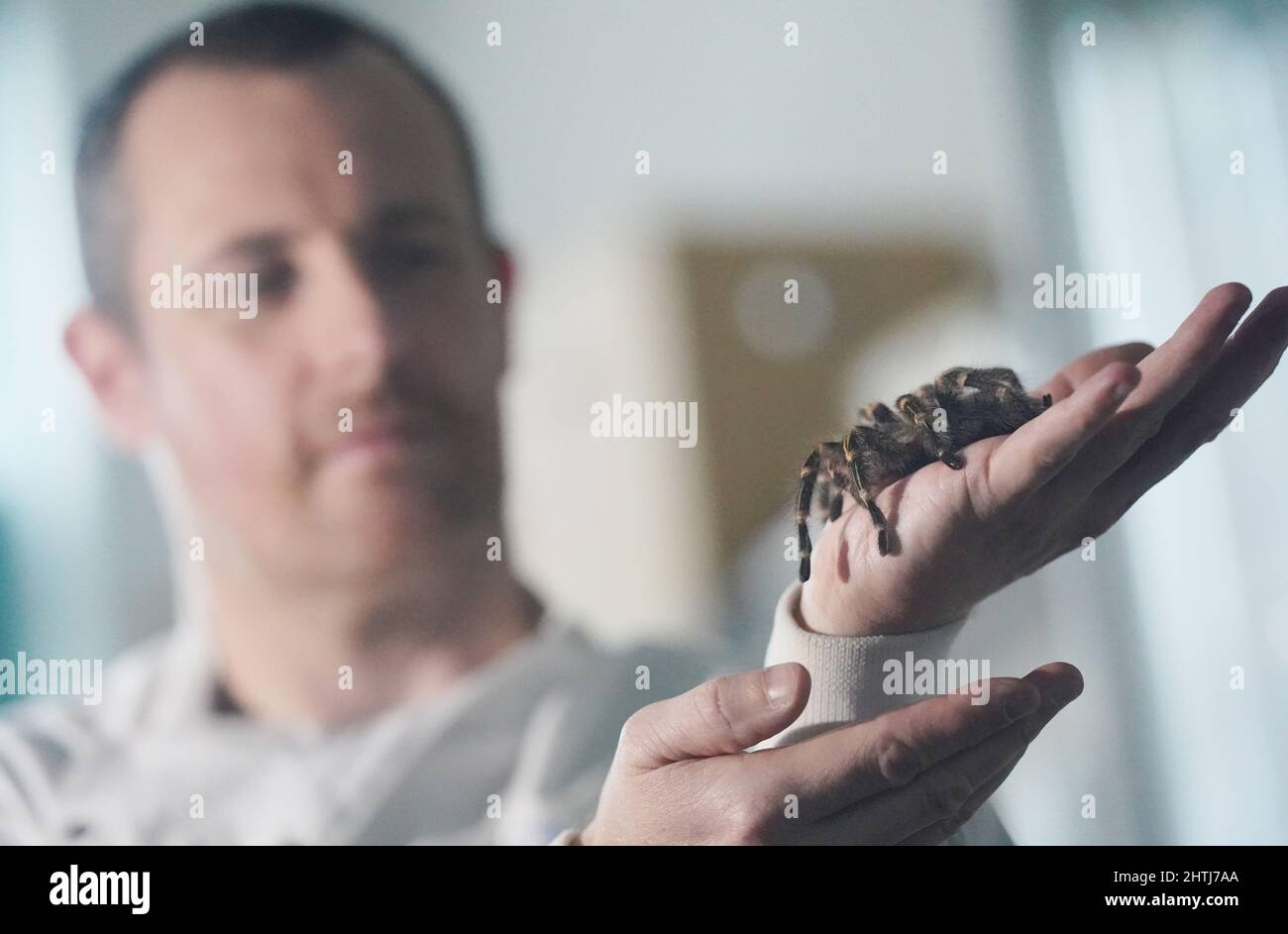 Previously unissued photo of Dr John Dunbar of the Venom Lab at ...