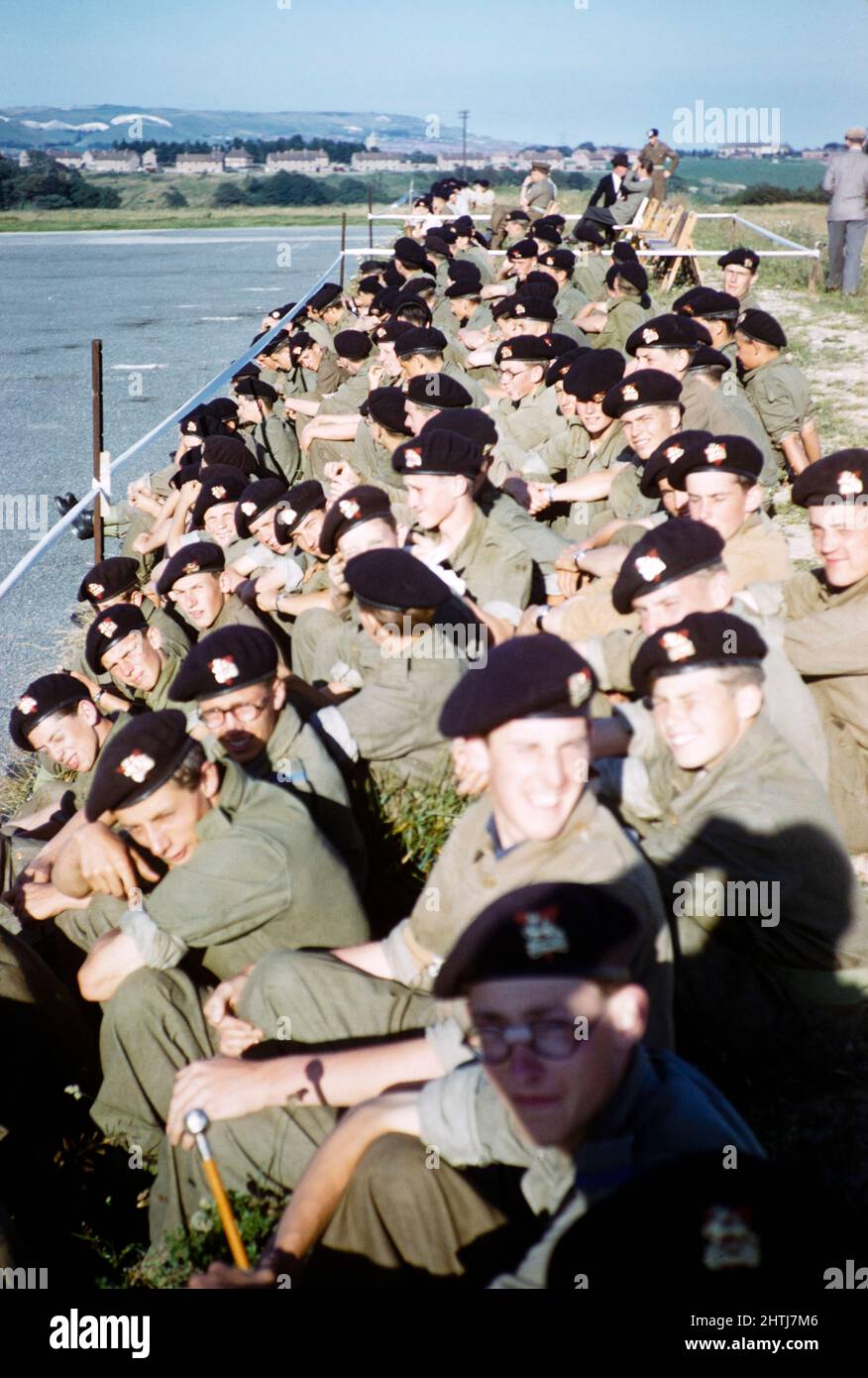 Schoolboys engaged in military training exercises as army cadets ...