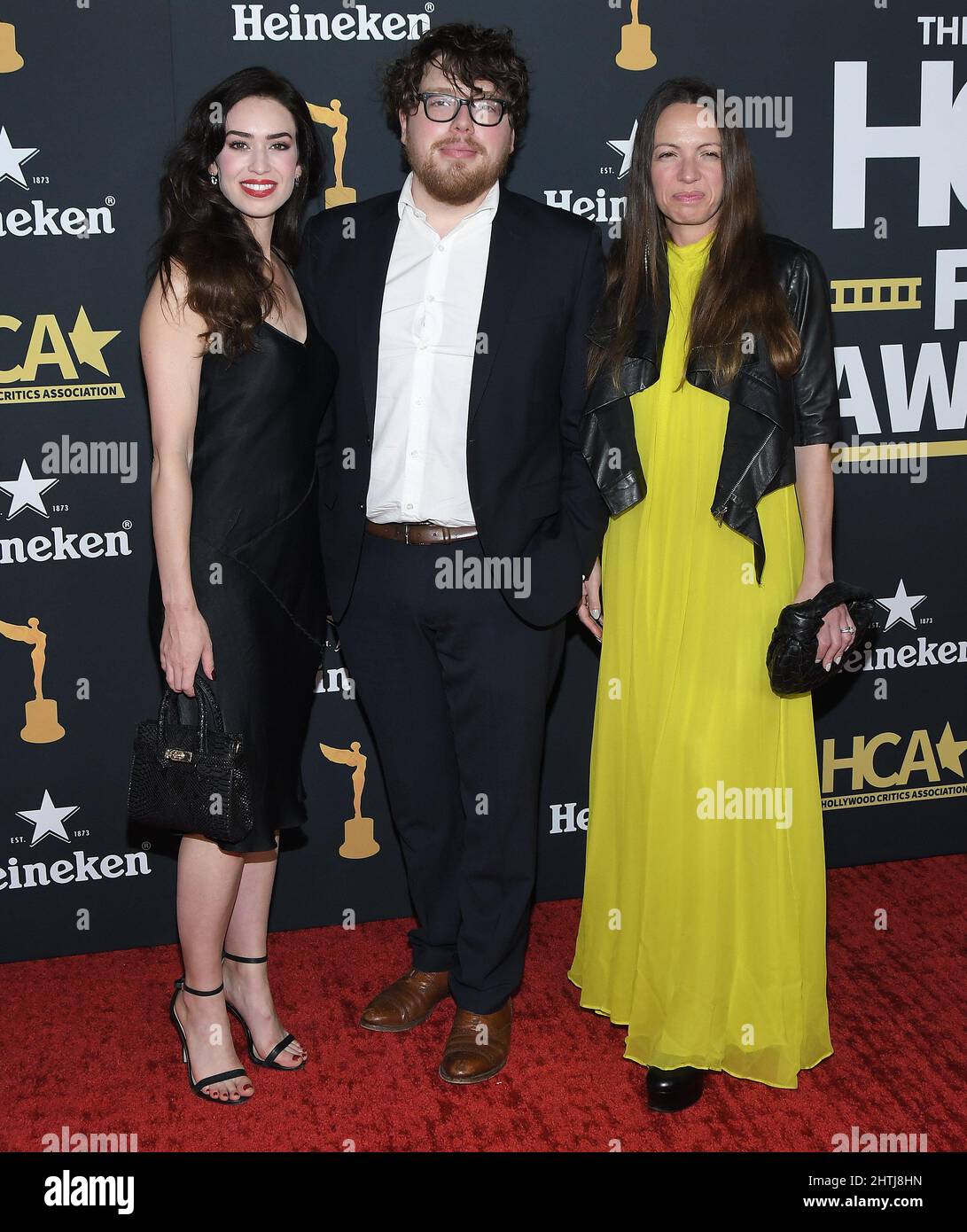 Los Angeles, USA. 28th Feb, 2022. (L-R) Vanessa Block, Michael Sarnoski ...