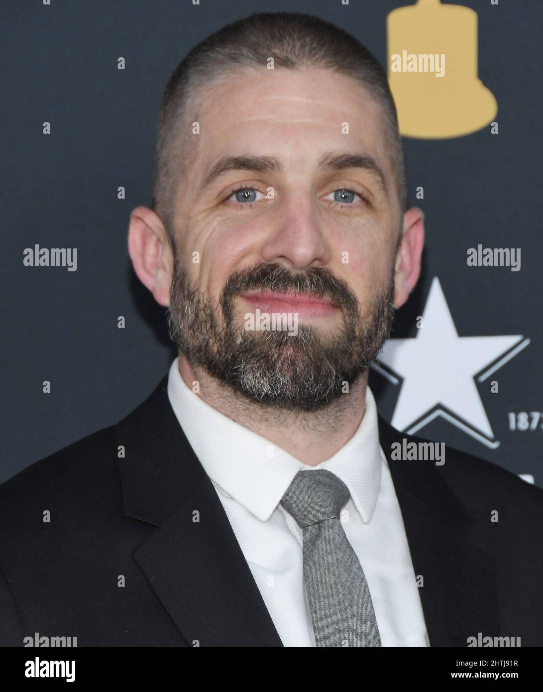 Los Angeles, USA. 28th Feb, 2022. Zach Parrish arrives at the 5th ...