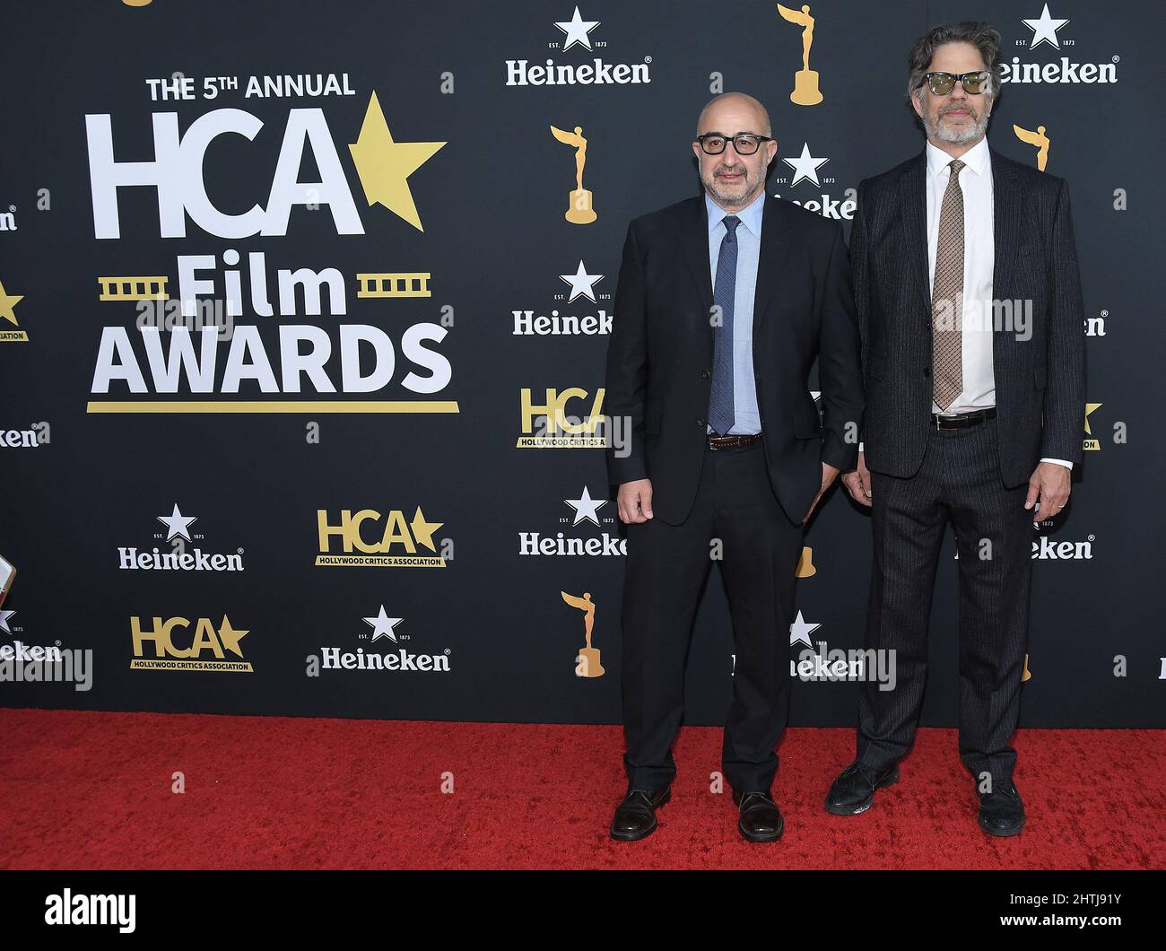 Los Angeles, USA. 28th Feb, 2022. (L-R) David Dinerstein and Robert ...
