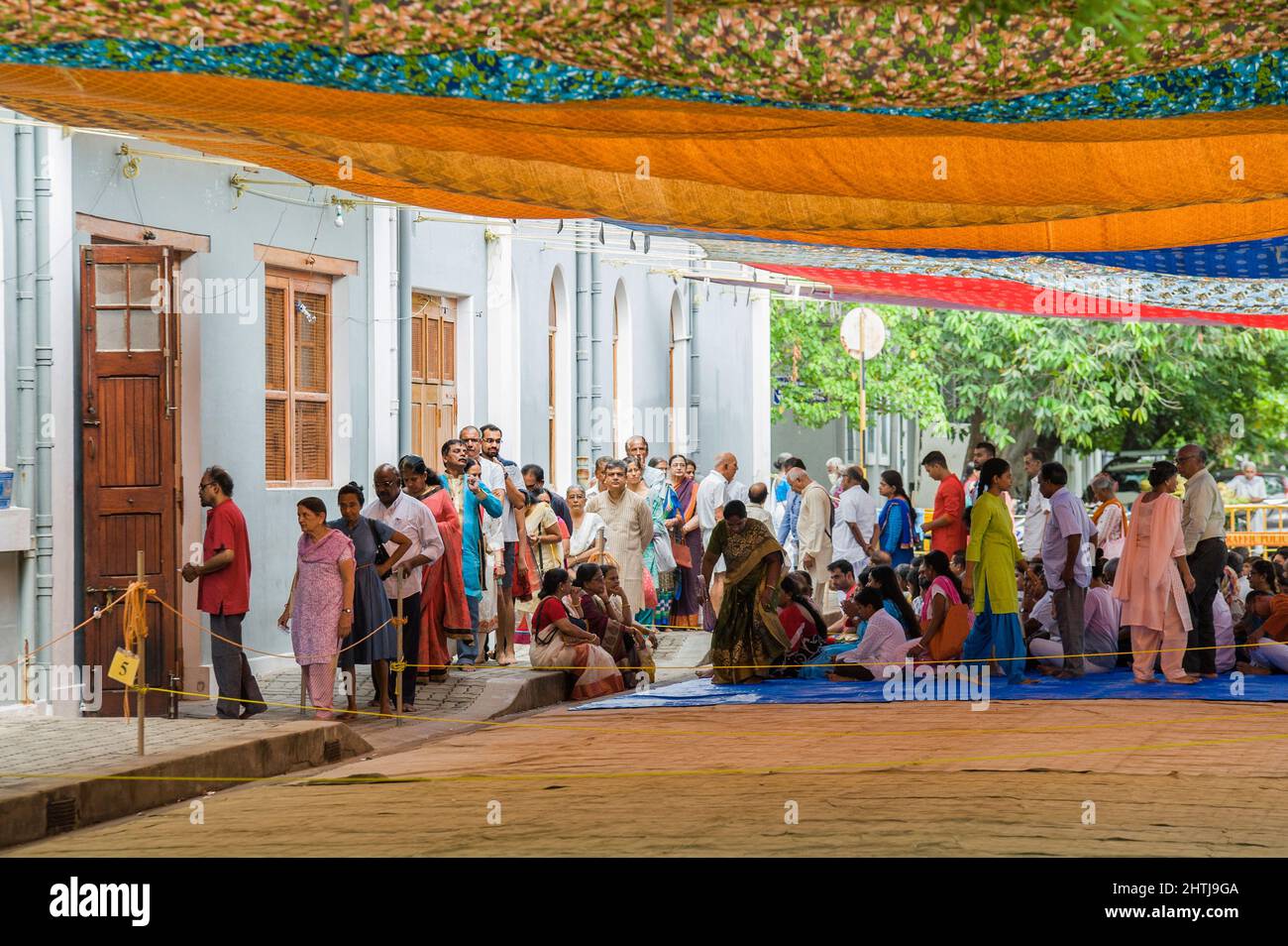 Sri aurobindo ashram pondicherry hi-res stock photography and images ...