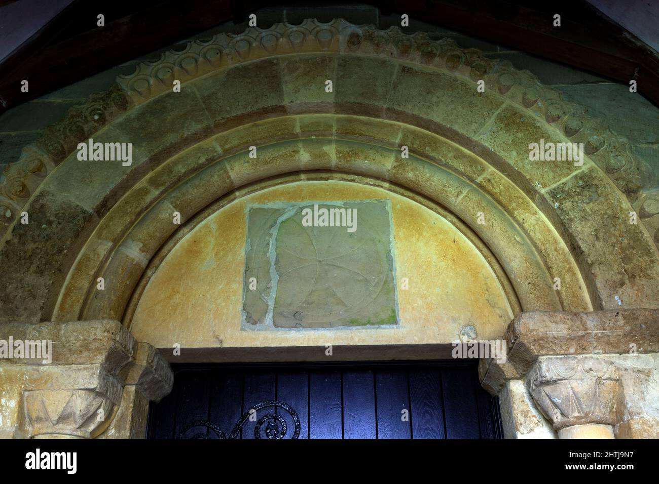 South doorway, St. Mary and Holy Cross Church, Alderminster ...