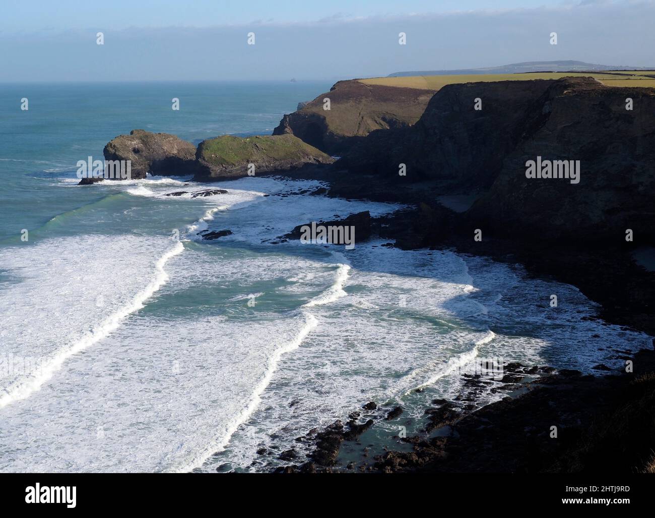 Samphire island cornwall hi-res stock photography and images - Alamy