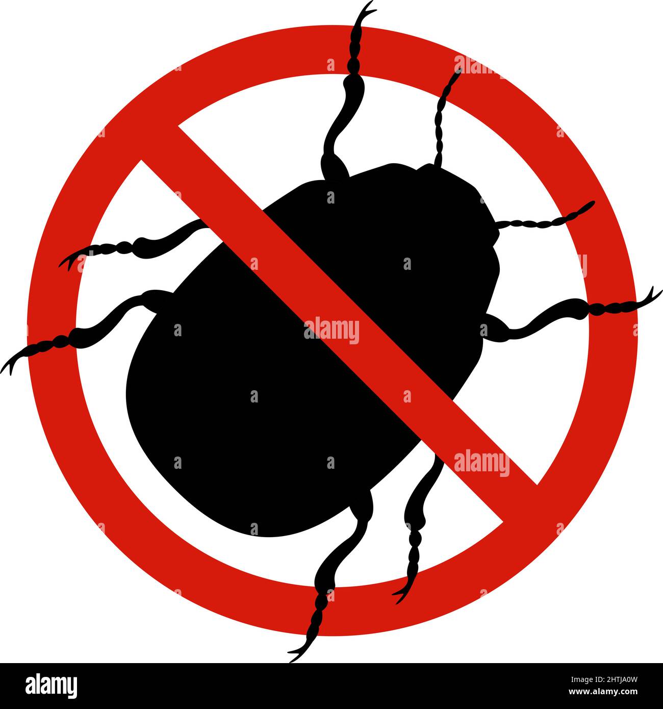 Colorado beetle icon black Stock Vector Images - Alamy