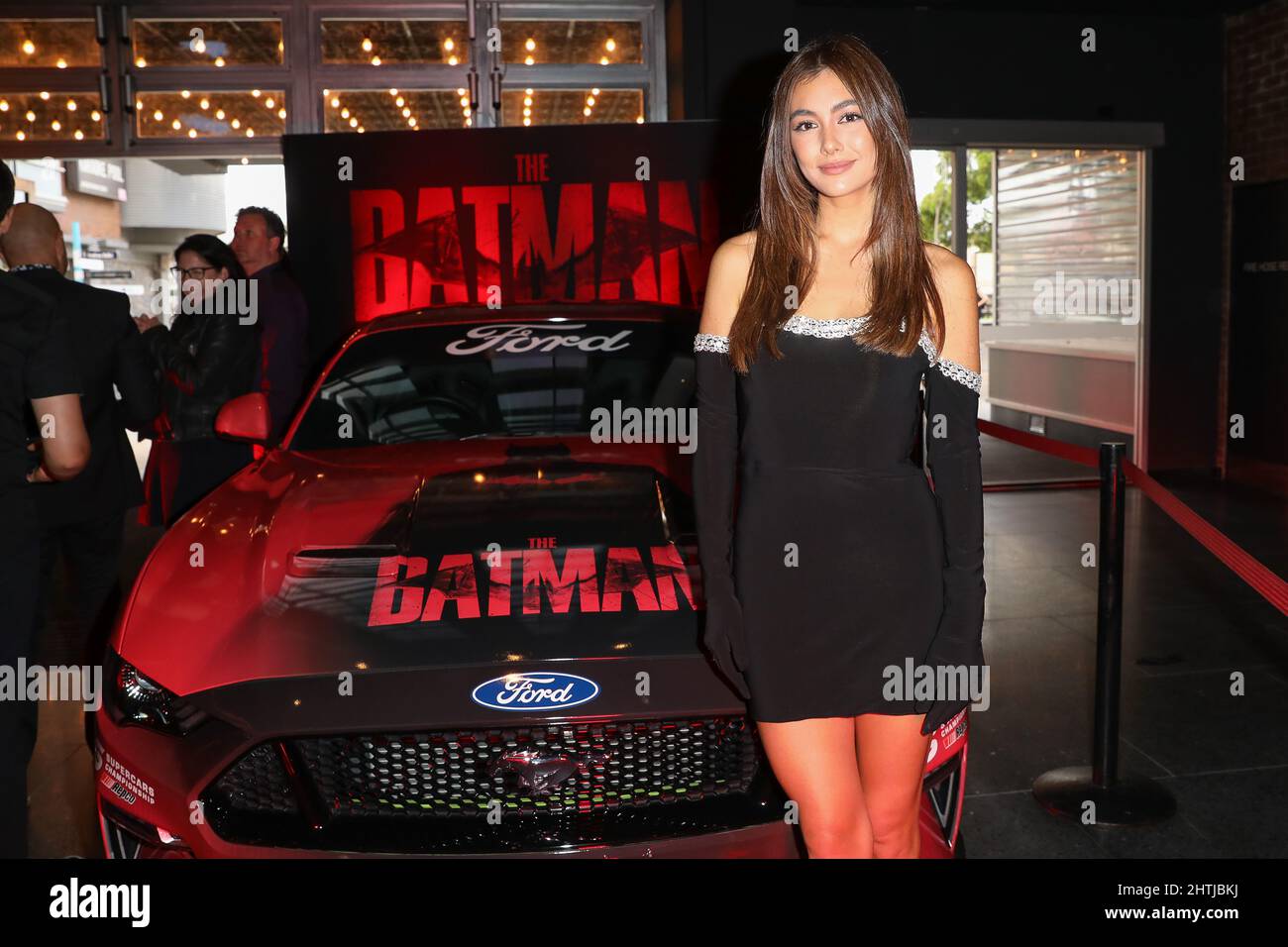 March 1, 2022: FRANCESCA HUNG attends the Sydney Premiere of The Batman ...