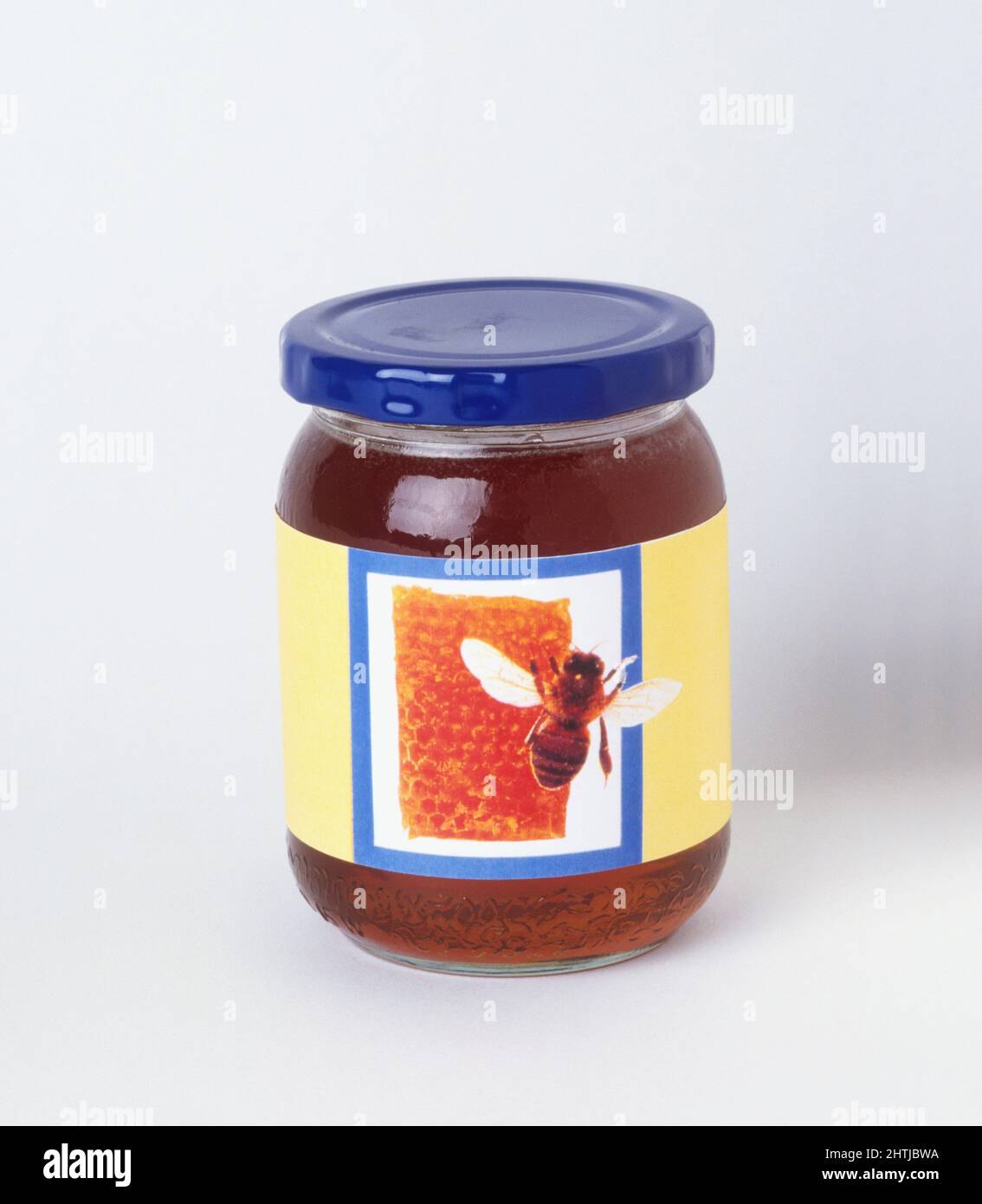 Pot of honey Stock Photo - Alamy